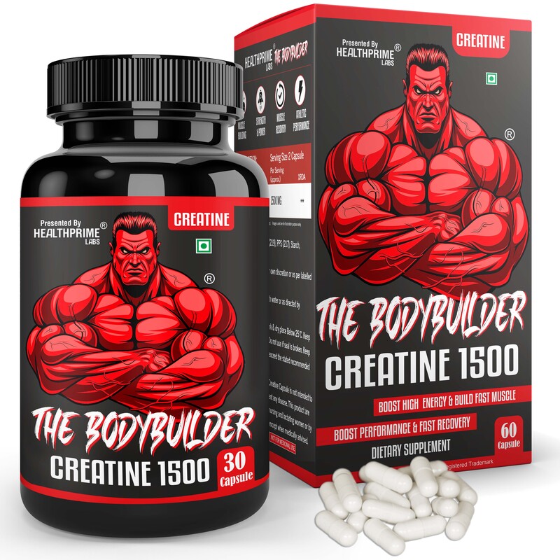 HEALTHPRIME LABS The Bodybuilder Multivitamin with 44 Ingredients & 7 ...